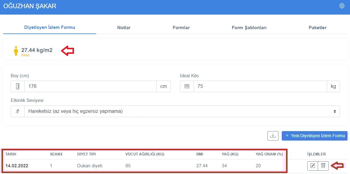 İzlem modülü eklentisi nasıl kullanılır?